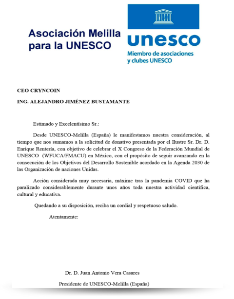 UNESCO Letters | cryncoin